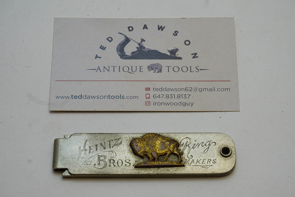 EXQUISITE EARLY HEINTZ BROS JEWELERS / RING MAKERS GAUGE – Ted Dawson ...