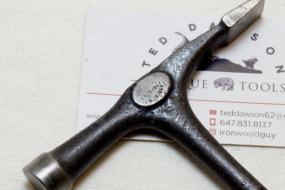 EARLY 1863 PATENT STANLEY NO 4 "IMPROVED TACK HAMMER" – Ted Dawson ...