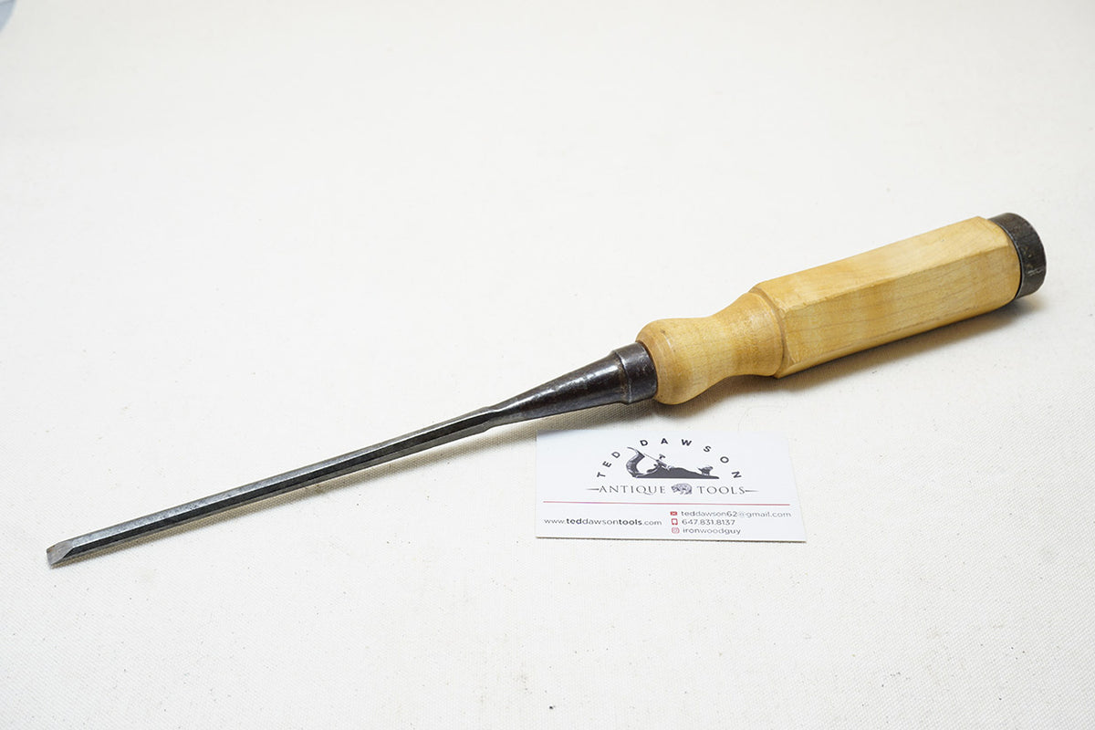 FINE KEEN KUTTER BEVEL EDGE FIRMER CHISEL - 1/4" – Ted Dawson Antique Tools