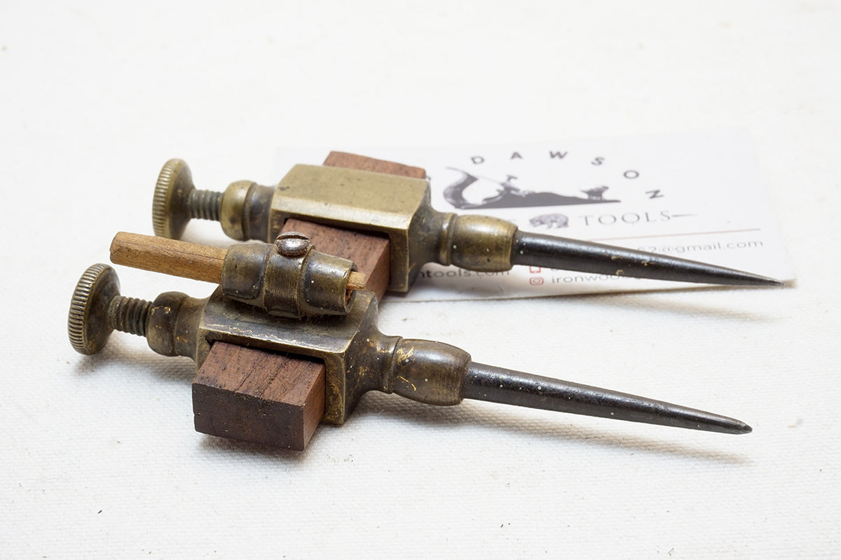 LOVELY EARLY BRASS TRAMMEL POINTS WITH PENCIL HOLDER – Ted Dawson ...