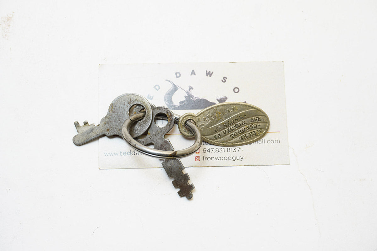 MASONIC KEY CHAIN CA 1930s WITH KEYS – Ted Dawson Antique Tools