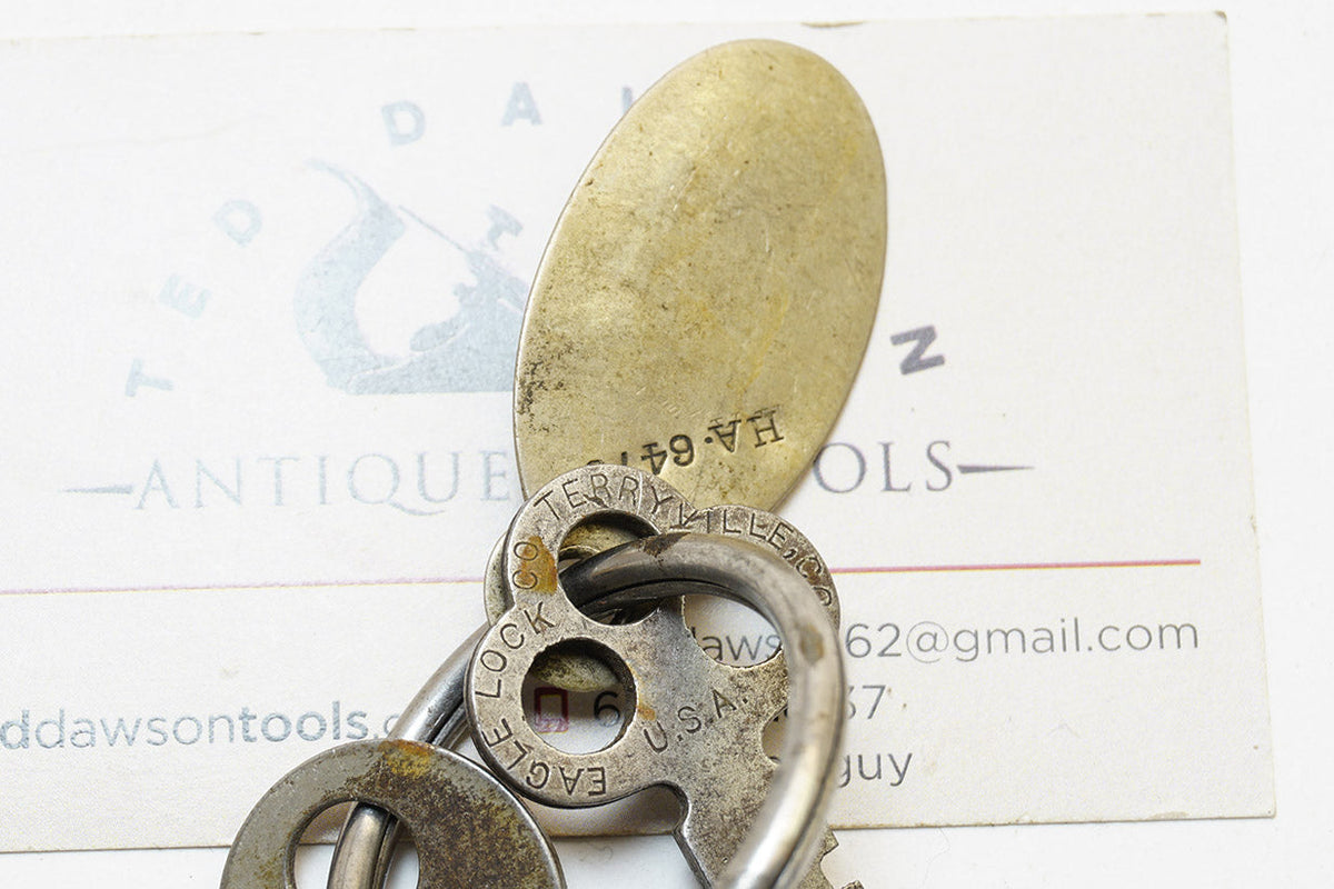 MASONIC KEY CHAIN CA 1930s WITH KEYS – Ted Dawson Antique Tools