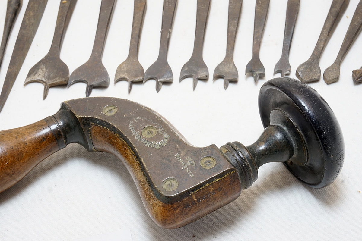 FINE UNCOMMON BEECH MARPLES ULTIMATUM BRACE PLUS 28 BITS – Ted Dawson ...