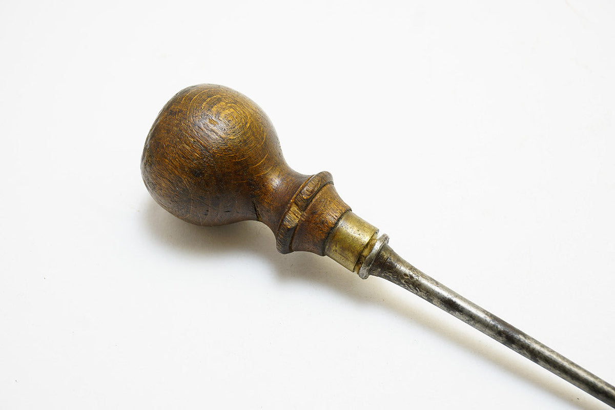 EARLY ORNATE SCRATCH AWL – Ted Dawson Antique Tools