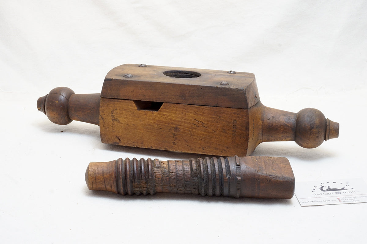 MAMMOTH 2" WOOD THREAD TAP BOX – Ted Dawson Antique Tools