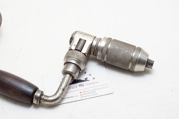 STANLEY NO. 923 HAND BRACE - UNCOMMON 8" SWEEP – Ted Dawson Antique Tools