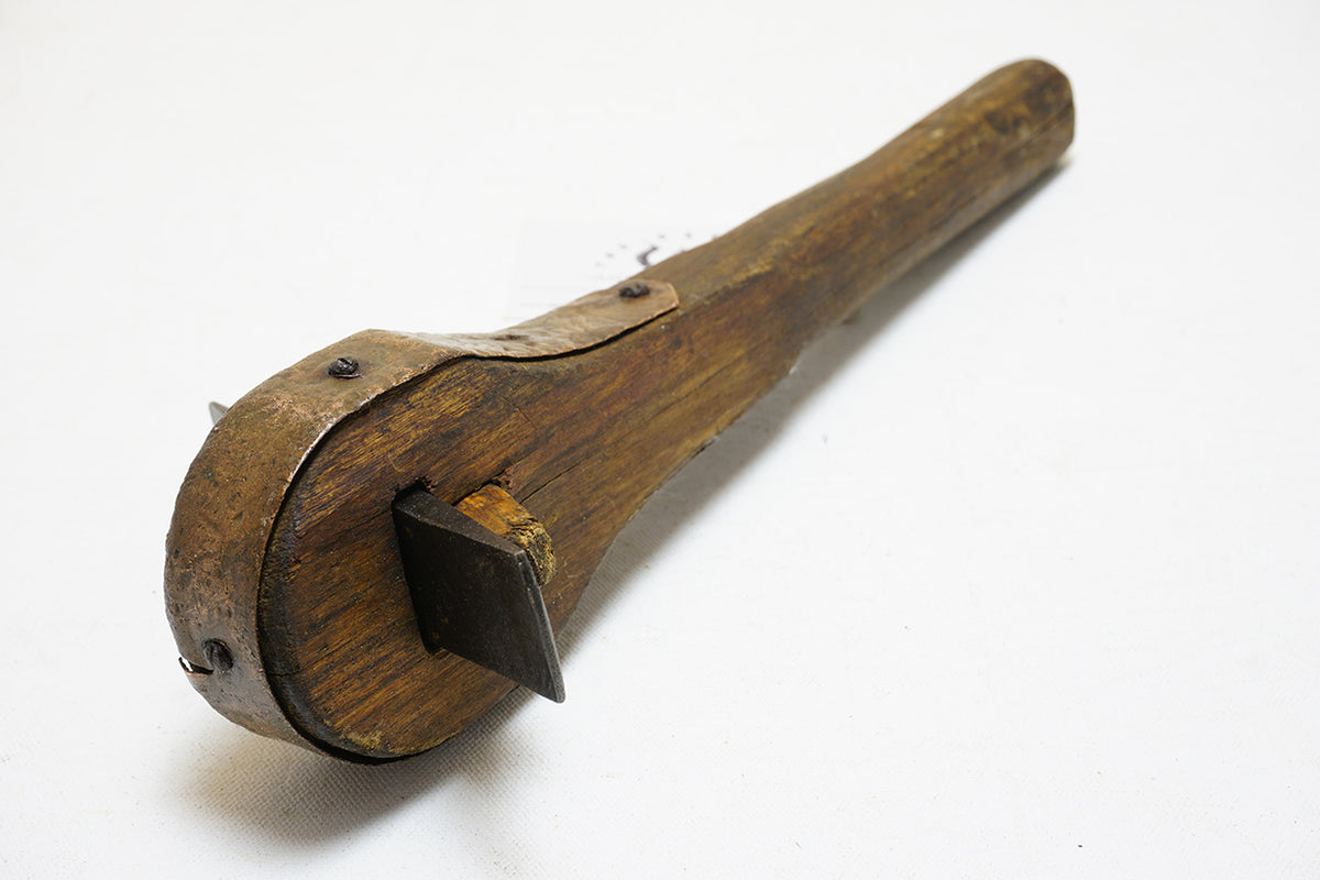 AWESOME EARLY MILL BILL WITH COPPER WRAP – Ted Dawson Antique Tools