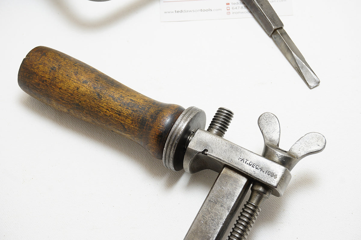 UNCOMMON 1894 LOWENTRAUT PATENT WRENCH BRACE & SCREWDRIVER – Ted Dawson ...