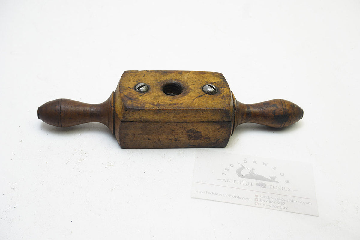 SMALL WOODEN THREAD SCREW BOX - 1/2" – Ted Dawson Antique Tools