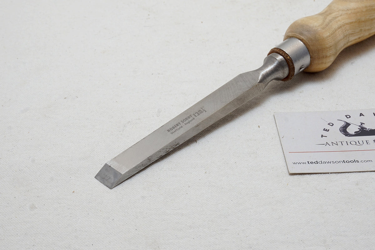 LIKE NEW ROBERT SORBY REGISTERED MORTISE CHISEL - 1/2" – Ted Dawson ...