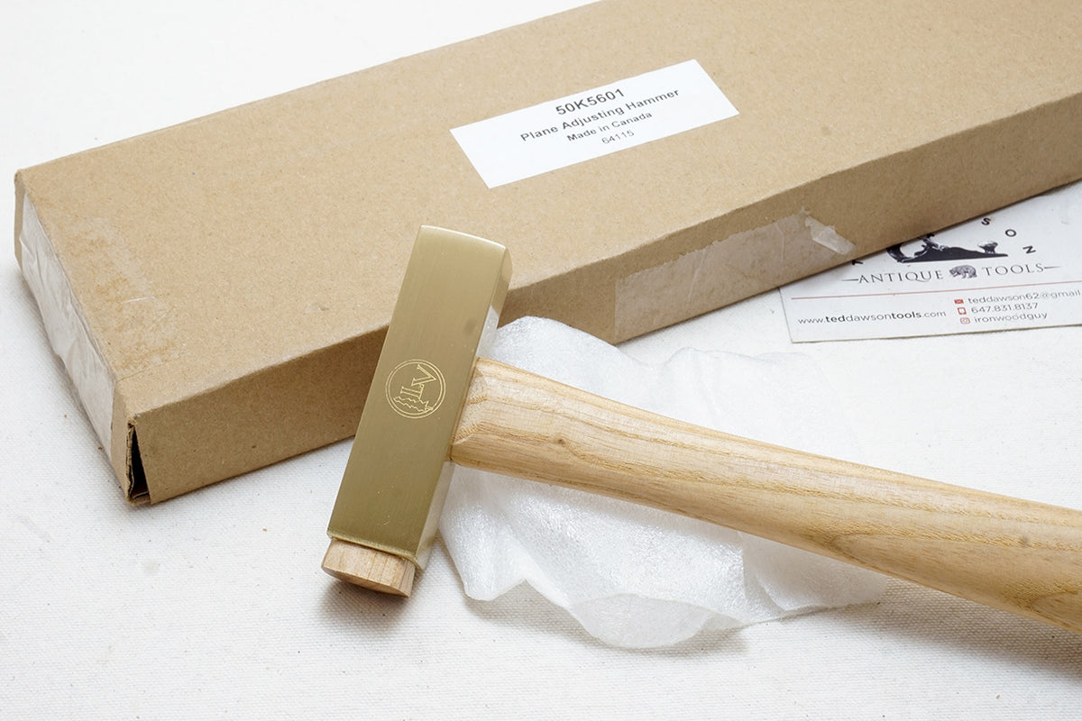 NOS LEE VALLEY PLANE ADJUSTING HAMMER – Ted Dawson Antique Tools