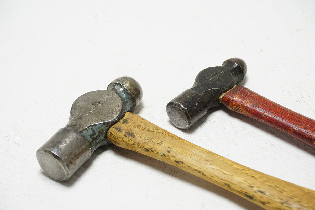 PAIR OF MINTY MADE IN USA BALL PEEN HAMMERS - PLUMB, CRAFTSMAN – Ted ...