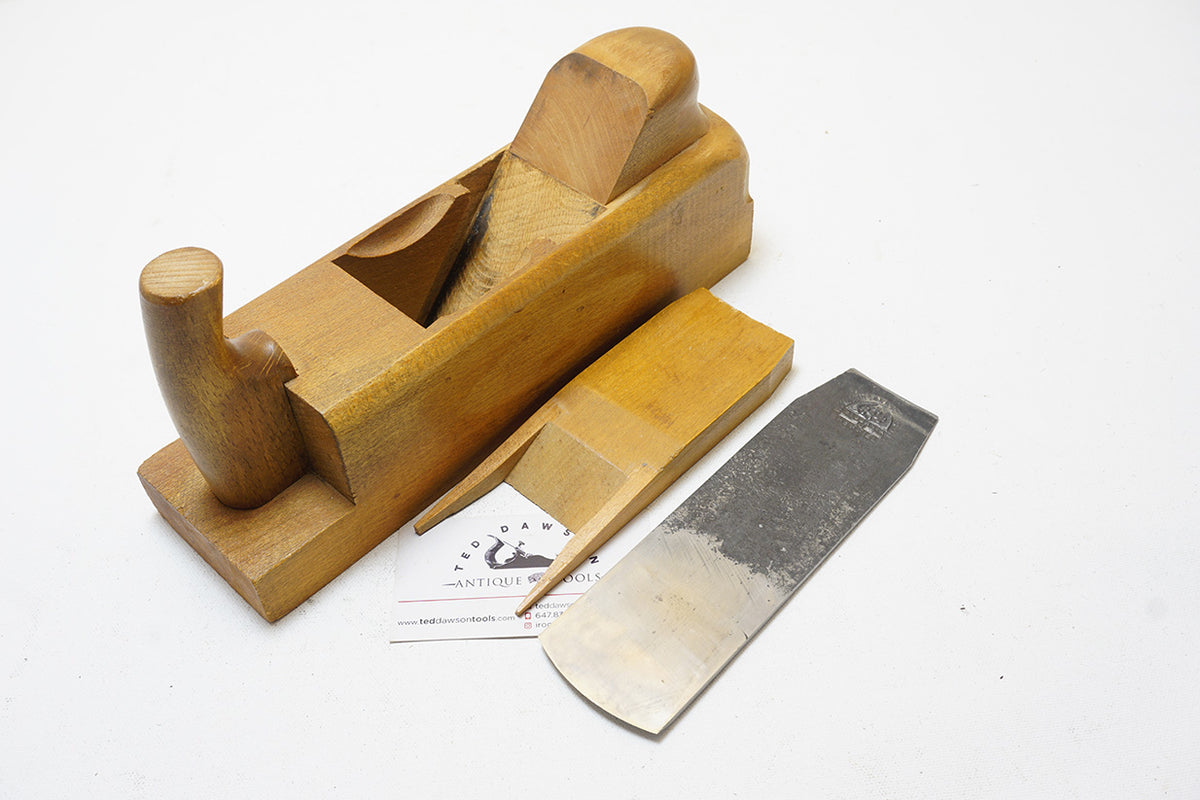 FINE MARPLES 'BB' HORNED BEECH SCRUB PLANE - 2" – Ted Dawson Antique Tools