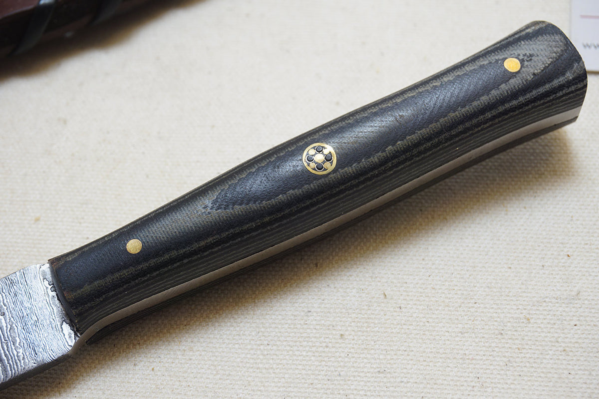 SUPERB PAL2000 NO. 2055 DAMASCUS STEEL DAGGER KNIFE – Ted Dawson ...