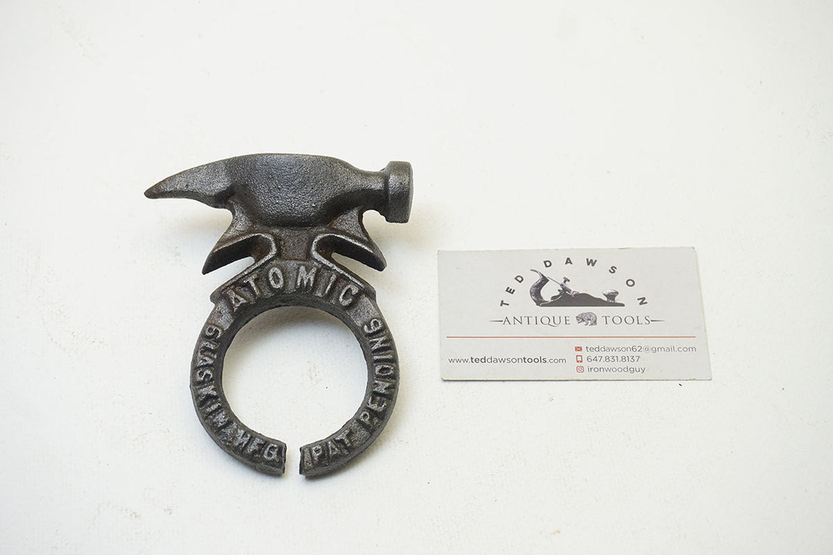 RARE PAT PENDING GLASKIN ATOMIC FENCING TOOL / HAMMER – Ted Dawson ...