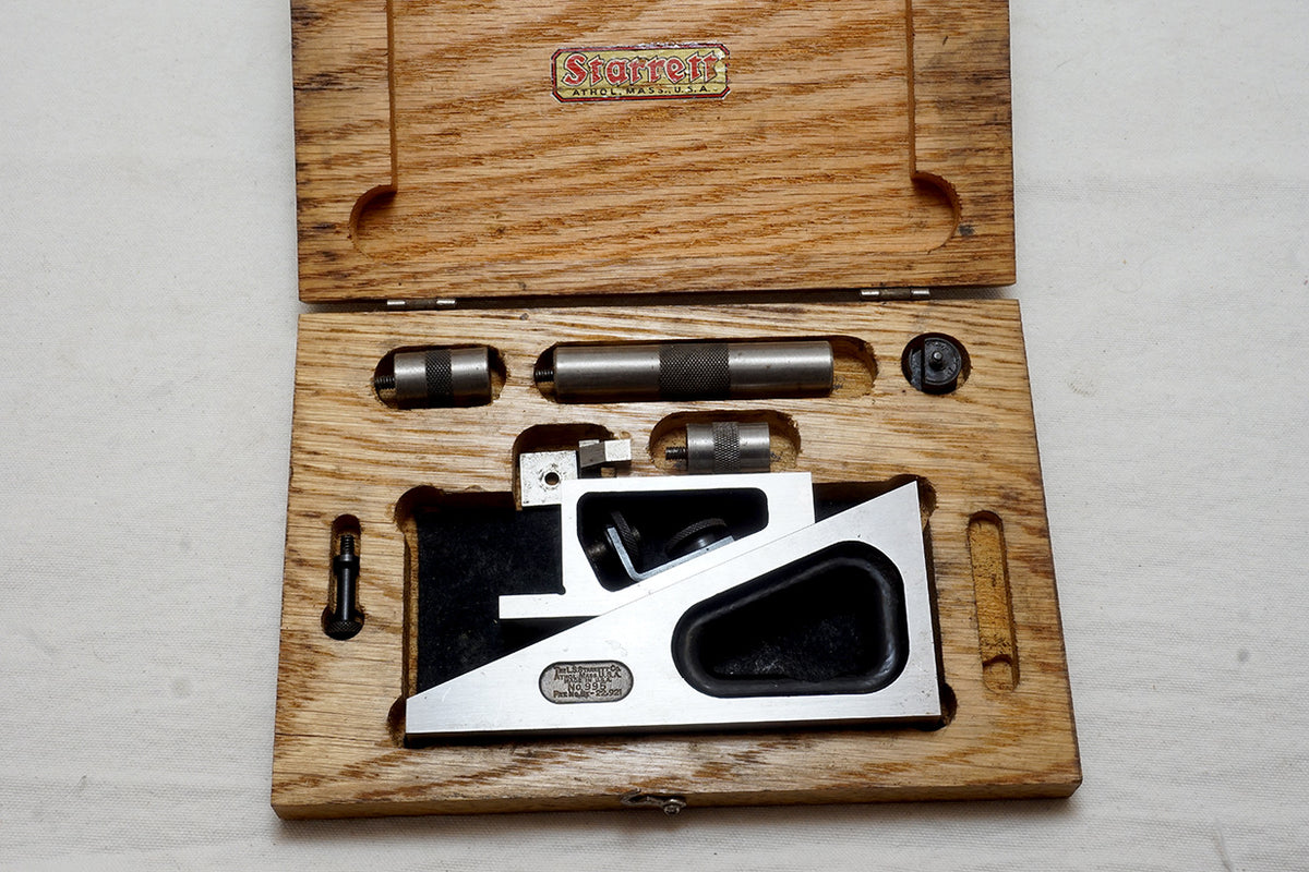 FINE IN BOX STARRETT NO 995 PLANER GAGE - GORGEOUS LABELS & CNR – Ted ...
