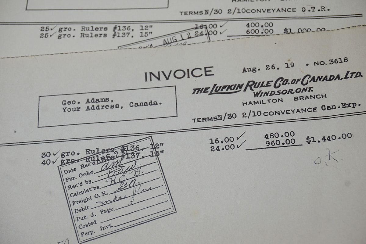 8 PIECE LUFKIN LOT - PRECISION TOOL CATALOG NO. 8 PLUS PLUS – Ted ...