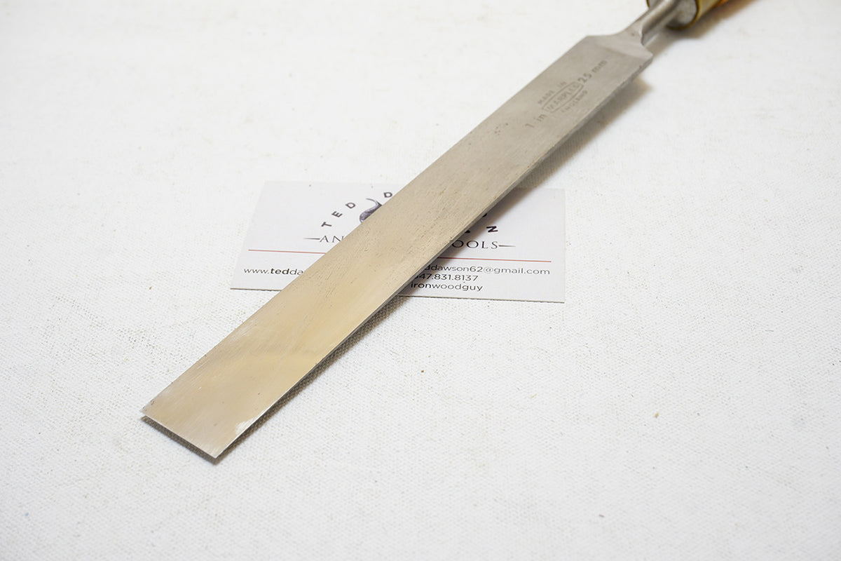 DEAD MINT MARPLES NO. 537 BEVEL EDGED 1" PARING CHISEL - SHARP! – Ted ...