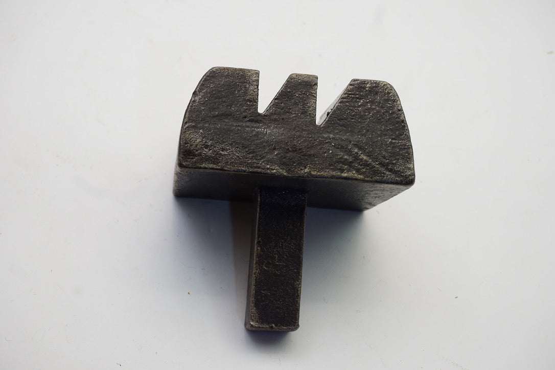 EXCELLENT HELLER BROS 6 LB DOUBLE 'V' BLACKSMITH ANVIL SWAGE BLOCK ...